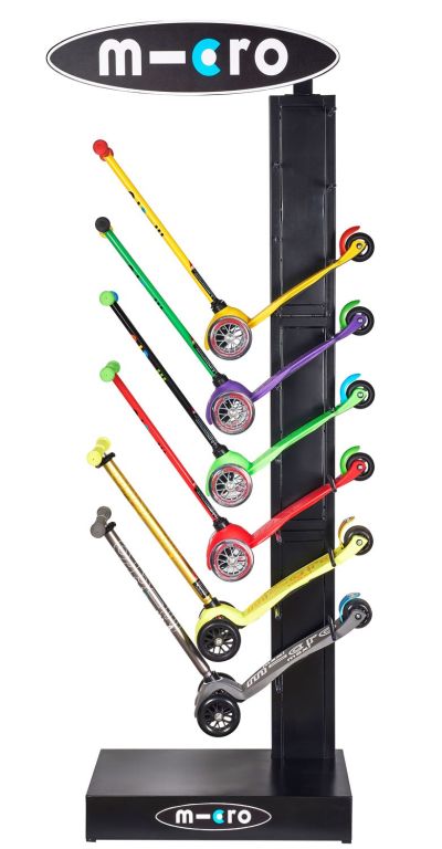 Micro Metal Scooter Display - Black Matte – Micro Scooter